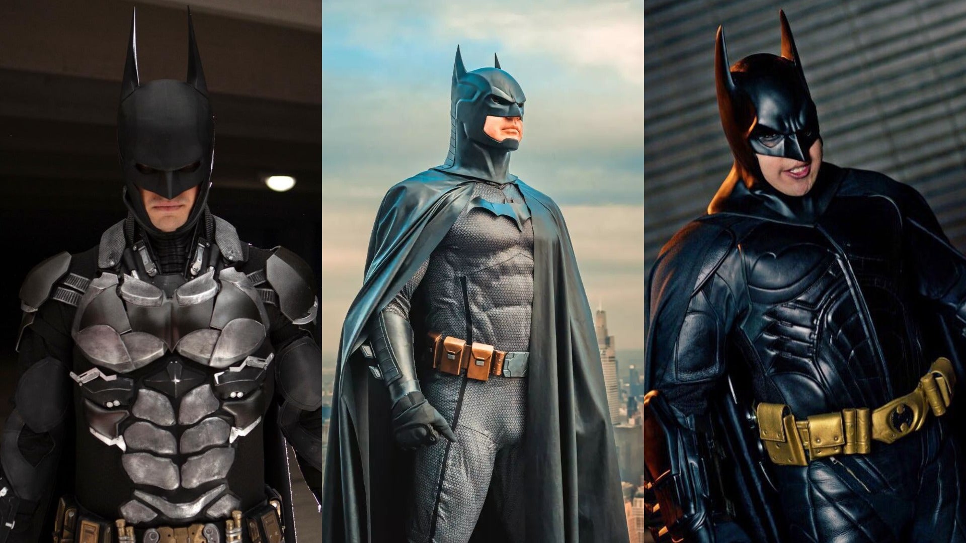 Batman Cosplayers Discuss The Iconic Superhero's Suit Over The Years ...