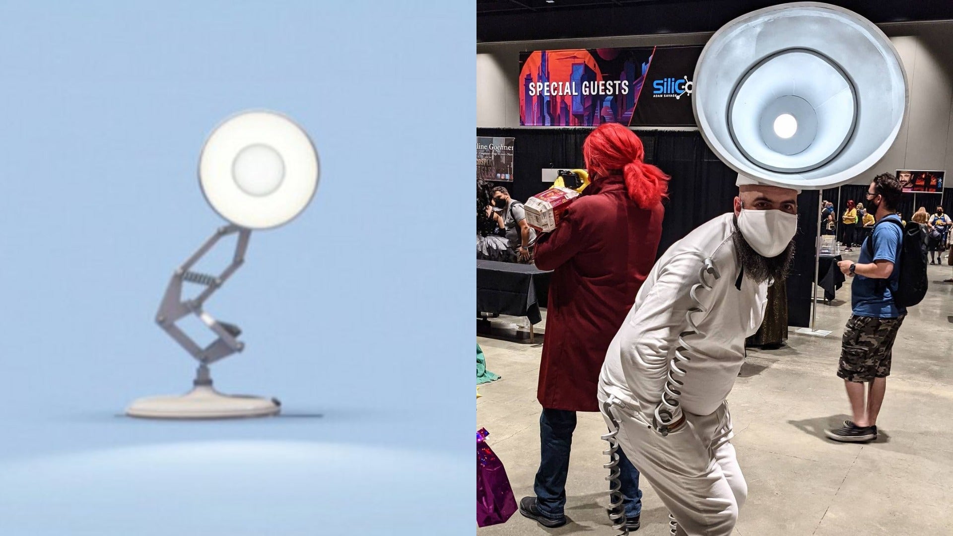 This Cosplayer Dressed Up As The Lamp From Pixar | Cosplay Central